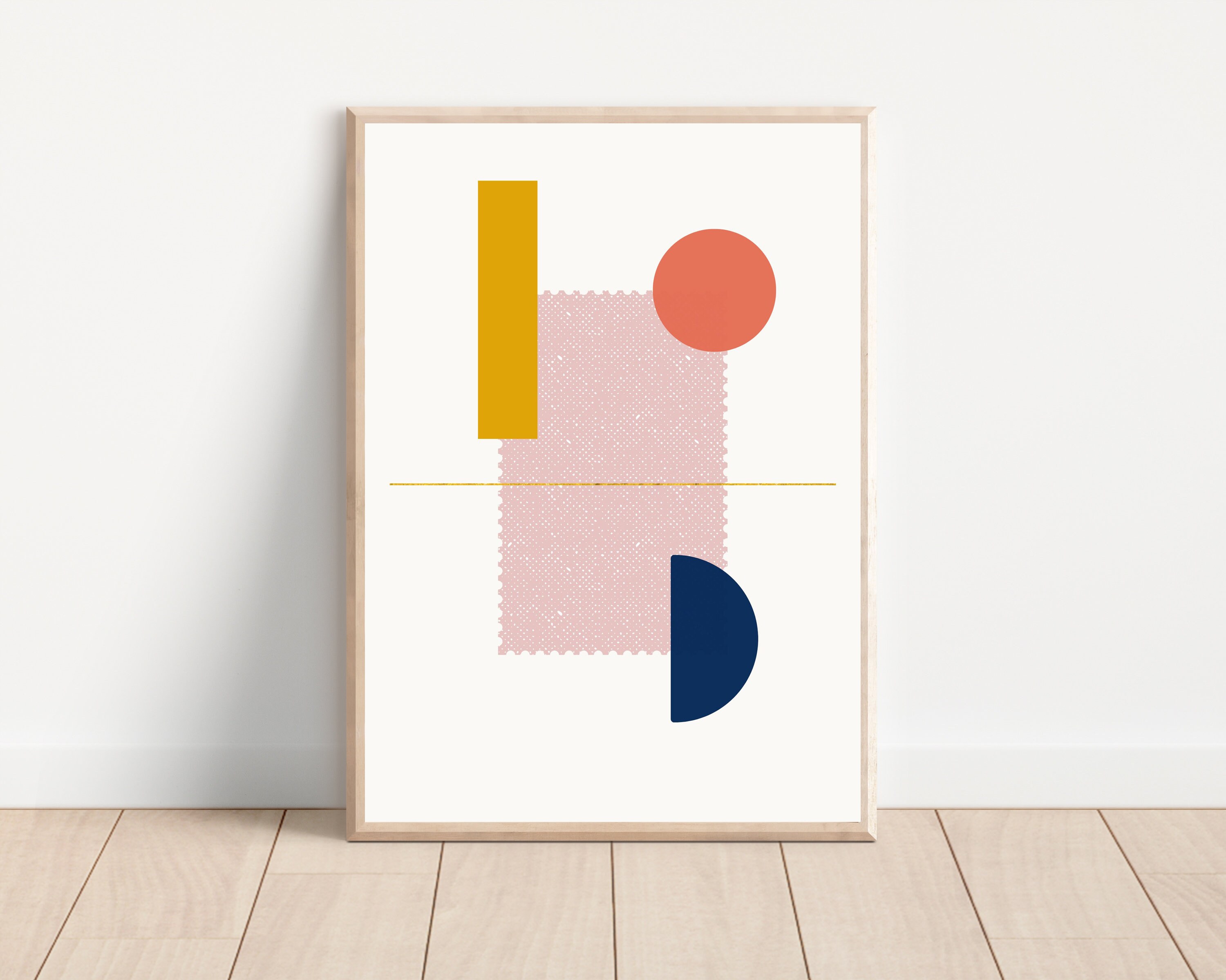 Abstract Shapes Printable Art Geometric Downloadable Art Abstract ...