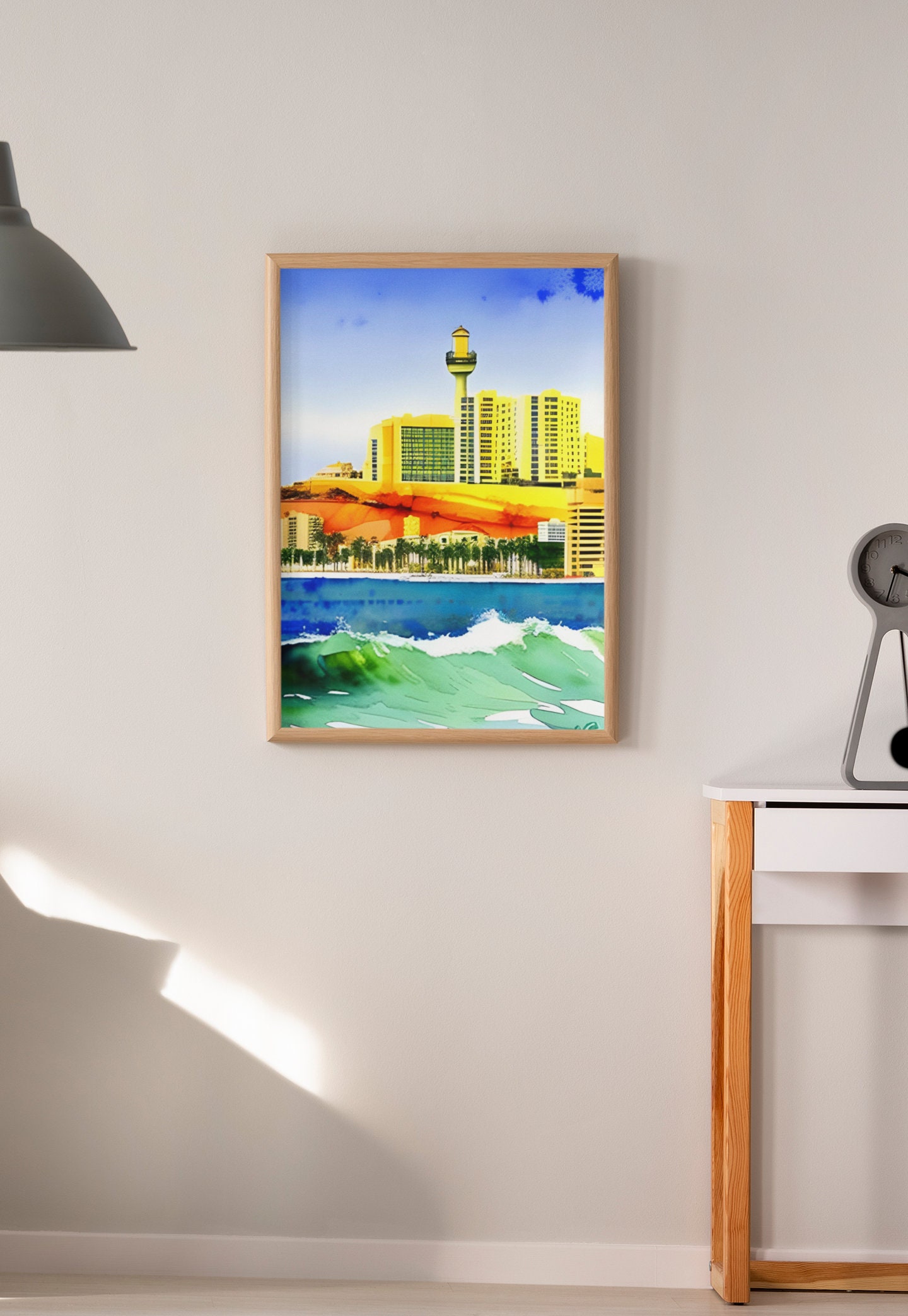 Beirut Skyline Beirut Poster Beirut Wall Art Beirut Print Lebanon Wall ...