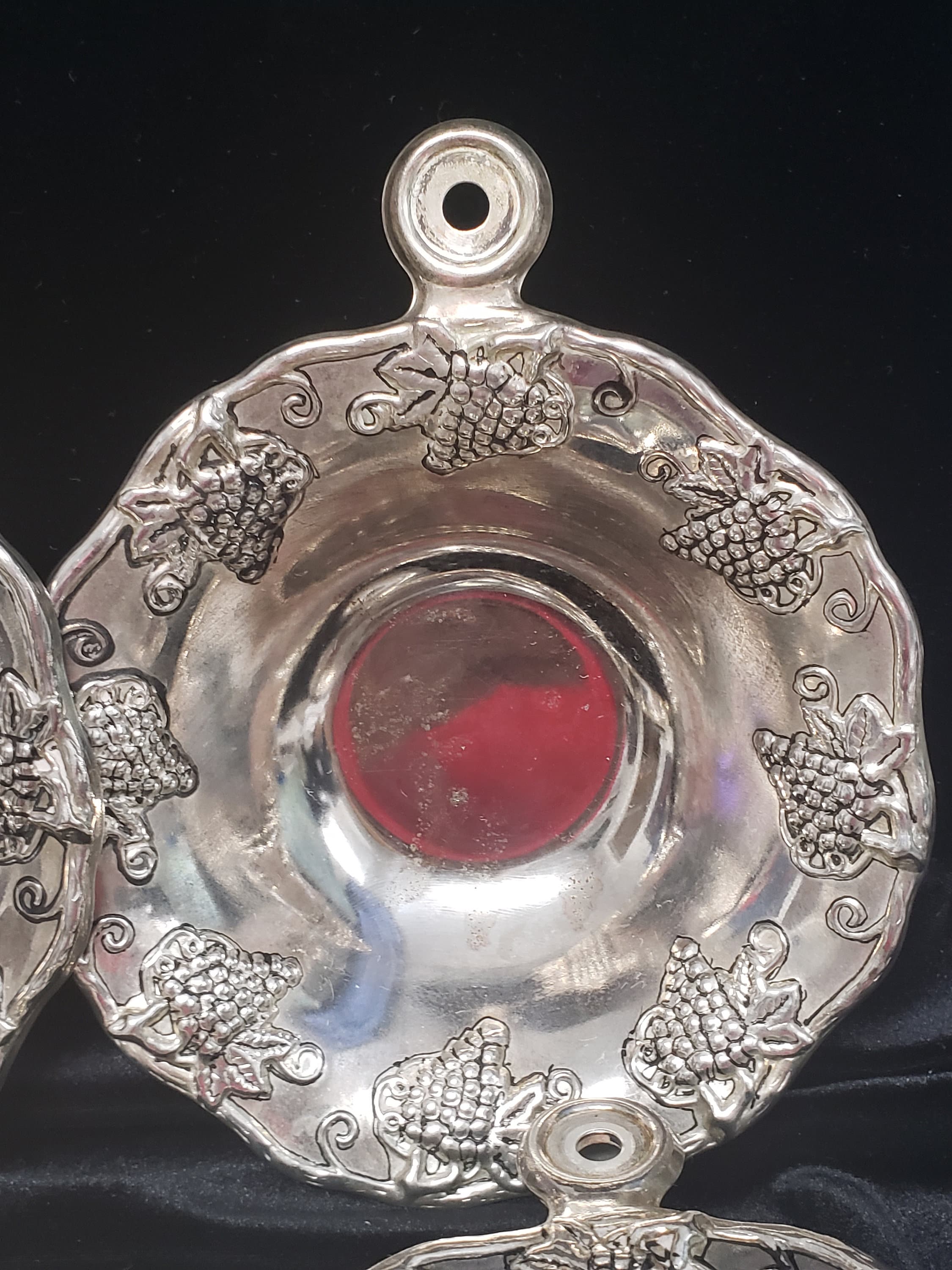 Vintage Set of 4 Godinger Silver Plated Grape Design Bowls - Etsy