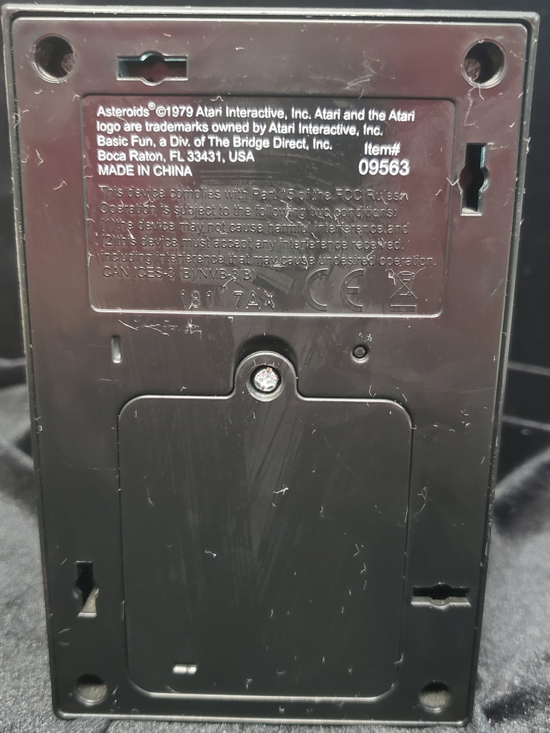 Vintage 1979 Atari Mini Asteroid Arcade Game Battery Operated - Etsy