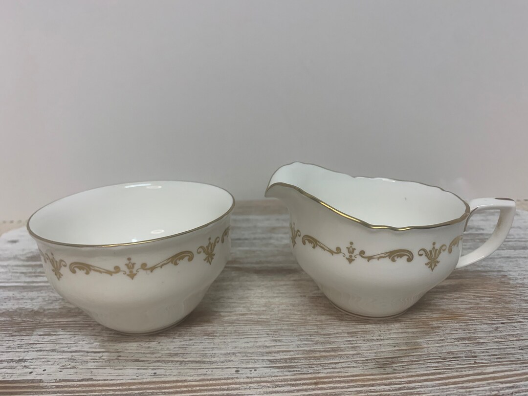 Vintage Royal Worcester Fine Bone China Gold Chantilly Pattern Made in ...
