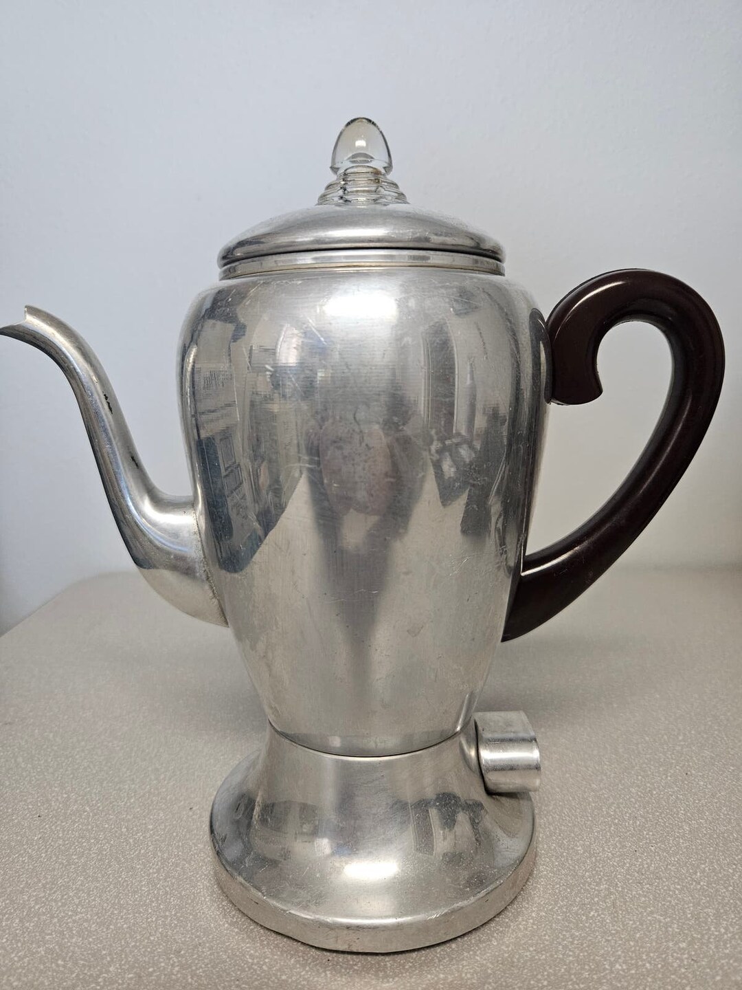 Vintage Mirro-matic Electric Percolator Coffe Pot 5 Cup, 0101, 12 Volts ...
