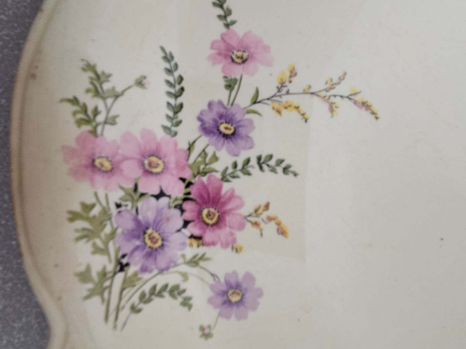 Vintage Homer Laughlin Virginia Rose Pattern Serving Platter Made in ...