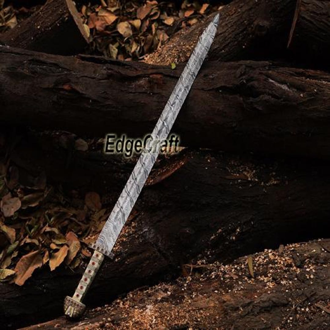 Damascus Steel Blade Ragnar Lothbrok Viking Sword of King ,king Ragnar ...