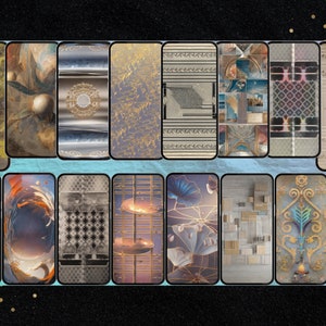 30 Digital Art Wallpaper Backgrounds for iPhone & Smartphone. Minimalist Abstracts. Mixed Media ...