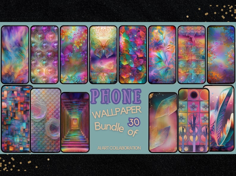 30 Digital Art Wallpaper Backgrounds for iPhone & Smartphone. Aesthetic Abstracts. Surreal ...