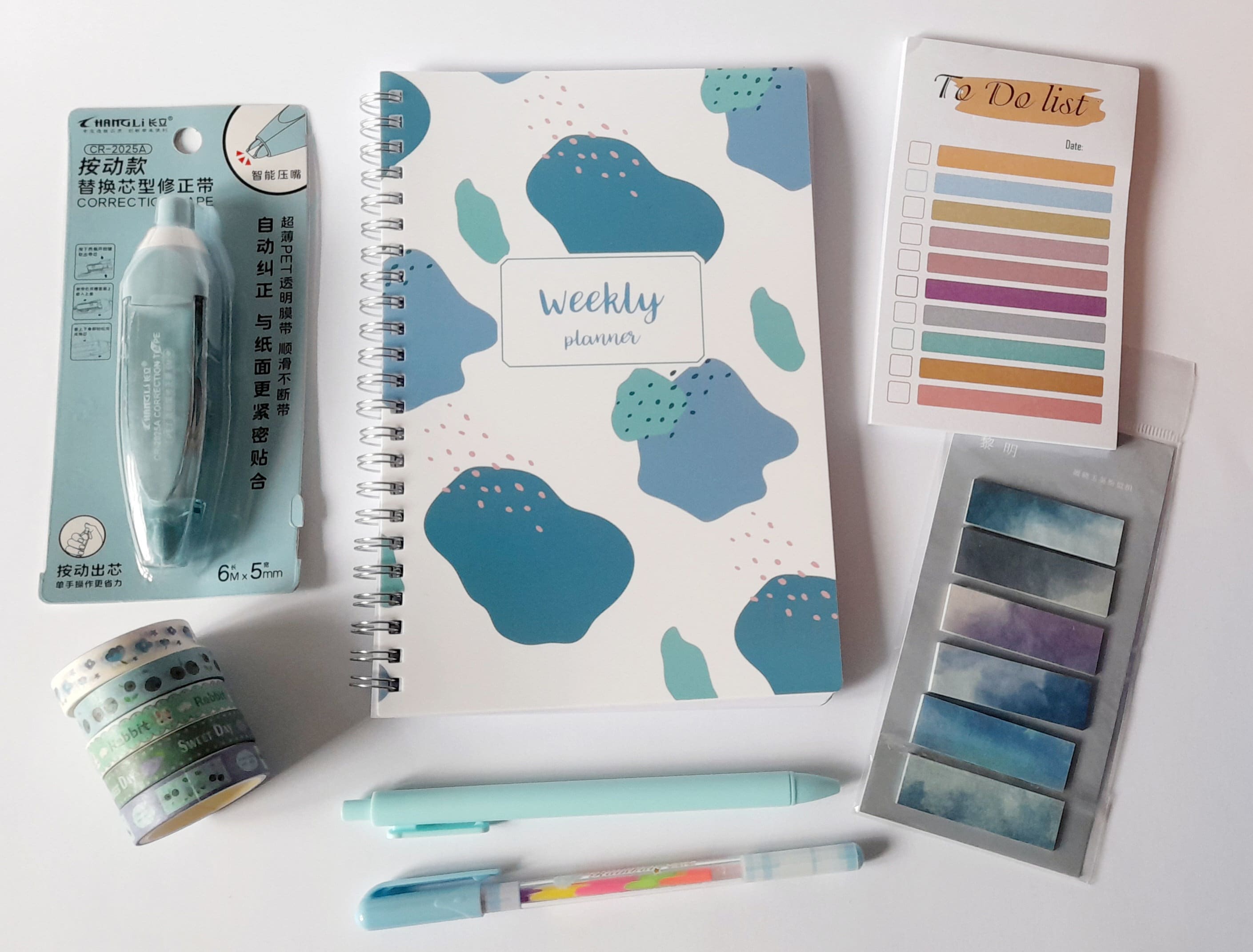 Weekly Planner Stationery Box Gift Set Cute Stationery Office Gift ...