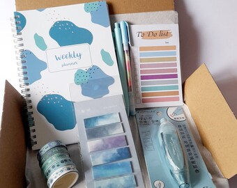 Daily Planner Stationery Box Gift Set Cute Stationery Office Gift ...