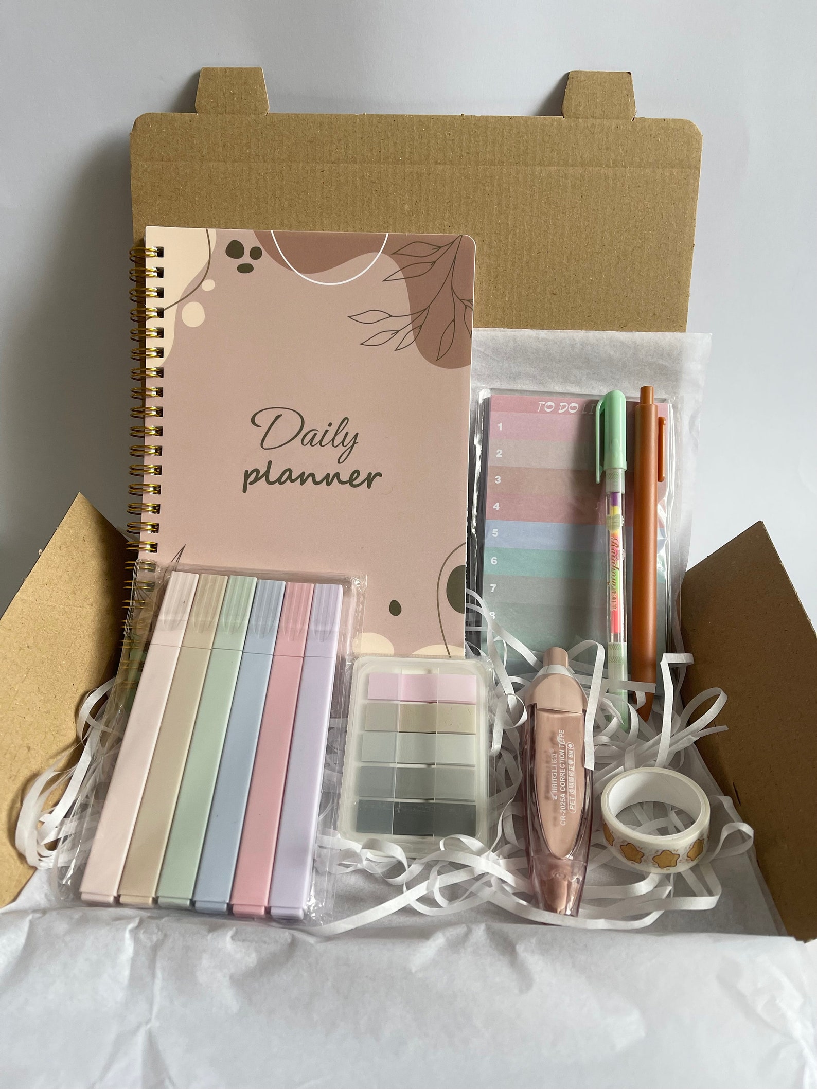 Daily Planner Stationery Box Gift Set Cute Stationery Office Gift ...
