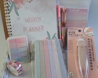 Daily Planner Stationery Box Gift Set Cute Stationery Office Gift ...