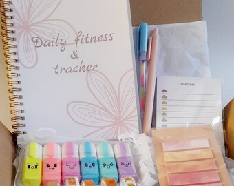 Daily Planner Stationery Box Gift Set Cute Stationery Office Gift ...