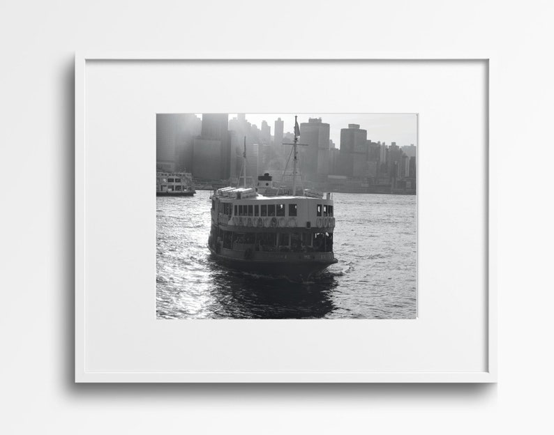 Star Ferry Hong Kong - Hong Kong Gift - Star Ferry Print - Digital ...