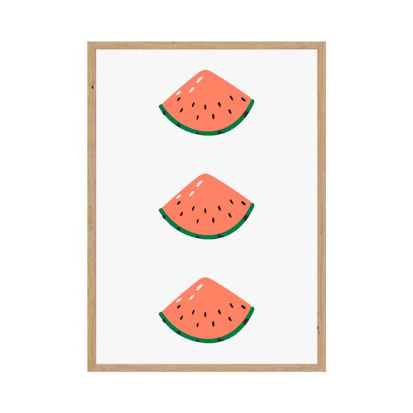 Watermelon Poster - Etsy
