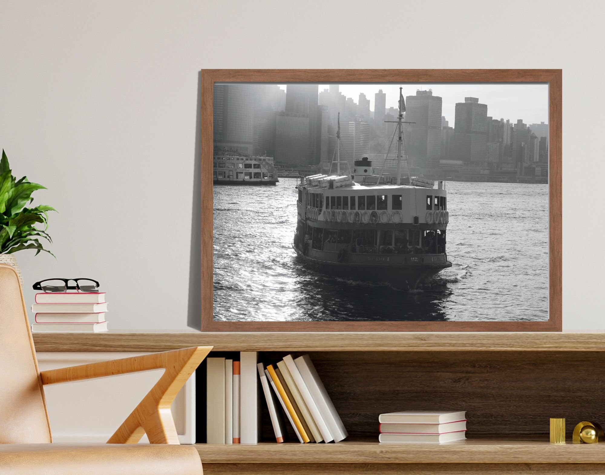 Star Ferry Hong Kong - Hong Kong Gift - Star Ferry Print - Digital ...