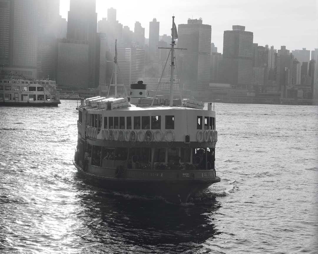 Star Ferry Hong Kong - Hong Kong Gift - Star Ferry Print - Digital ...