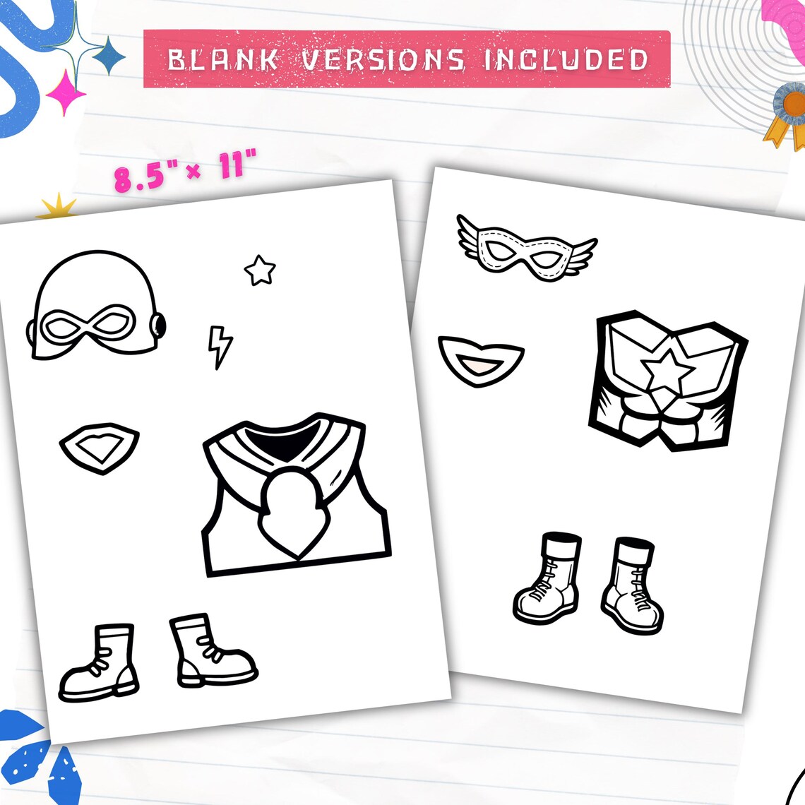 Turkey Hero Disguise Kit - Superhero Turkey Craft for Kids, Transform ...