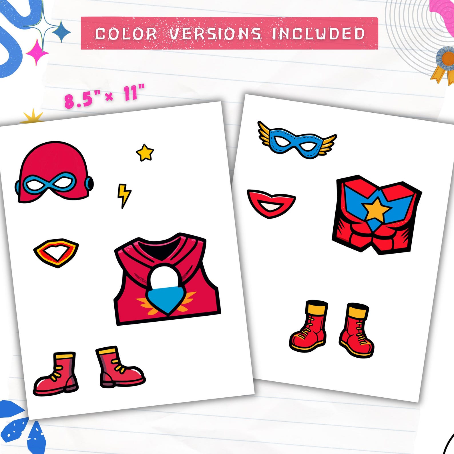 Turkey Hero Disguise Kit - Superhero Turkey Craft for Kids, Transform ...