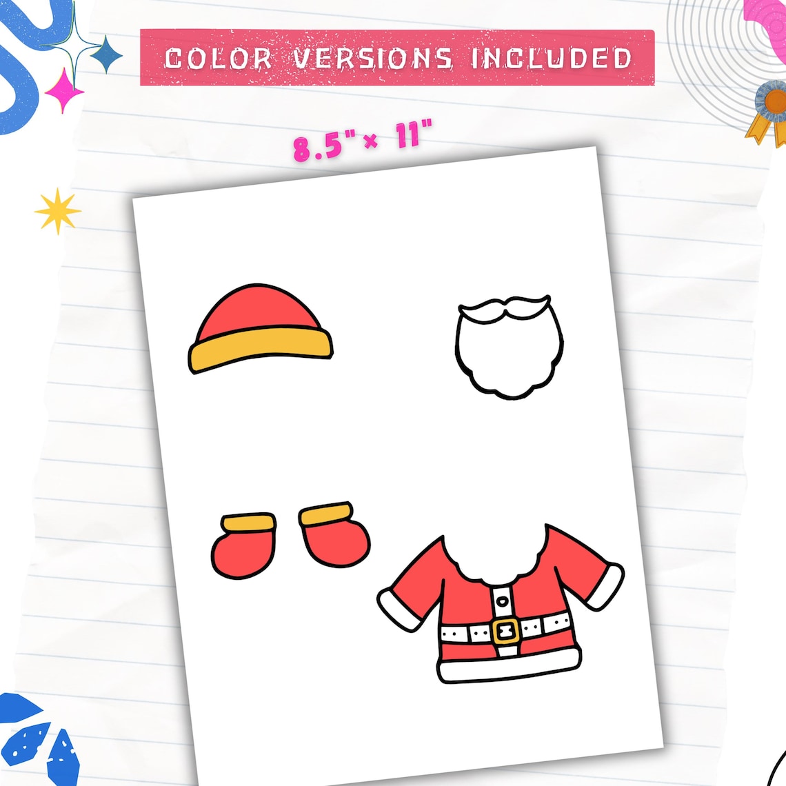 Disguise a Gingerbread Man, Gingerbread in Disguise Printable, Santa ...