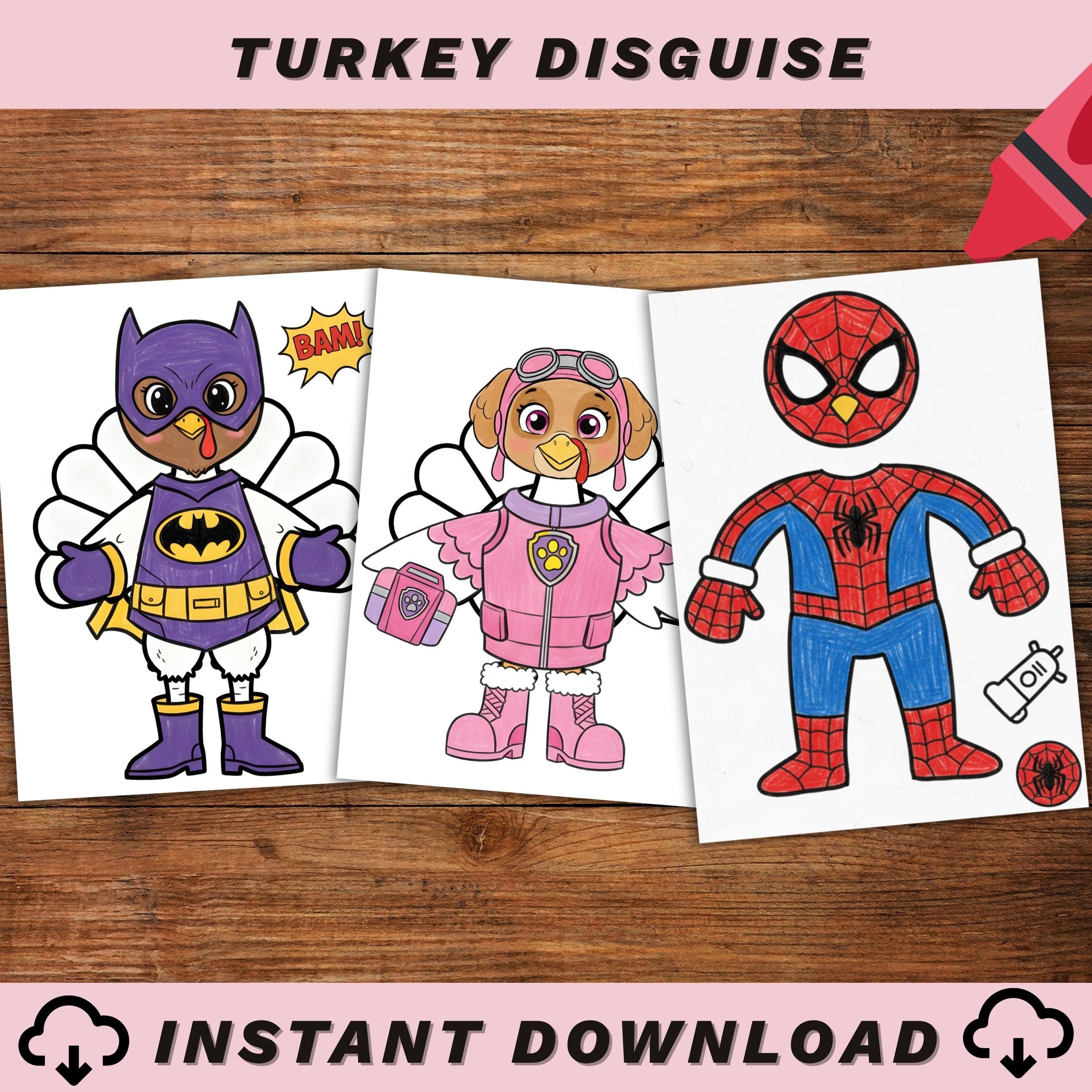 Disguise a Turkey Project Kit | Sonic Turkey Disguise | Kids ...