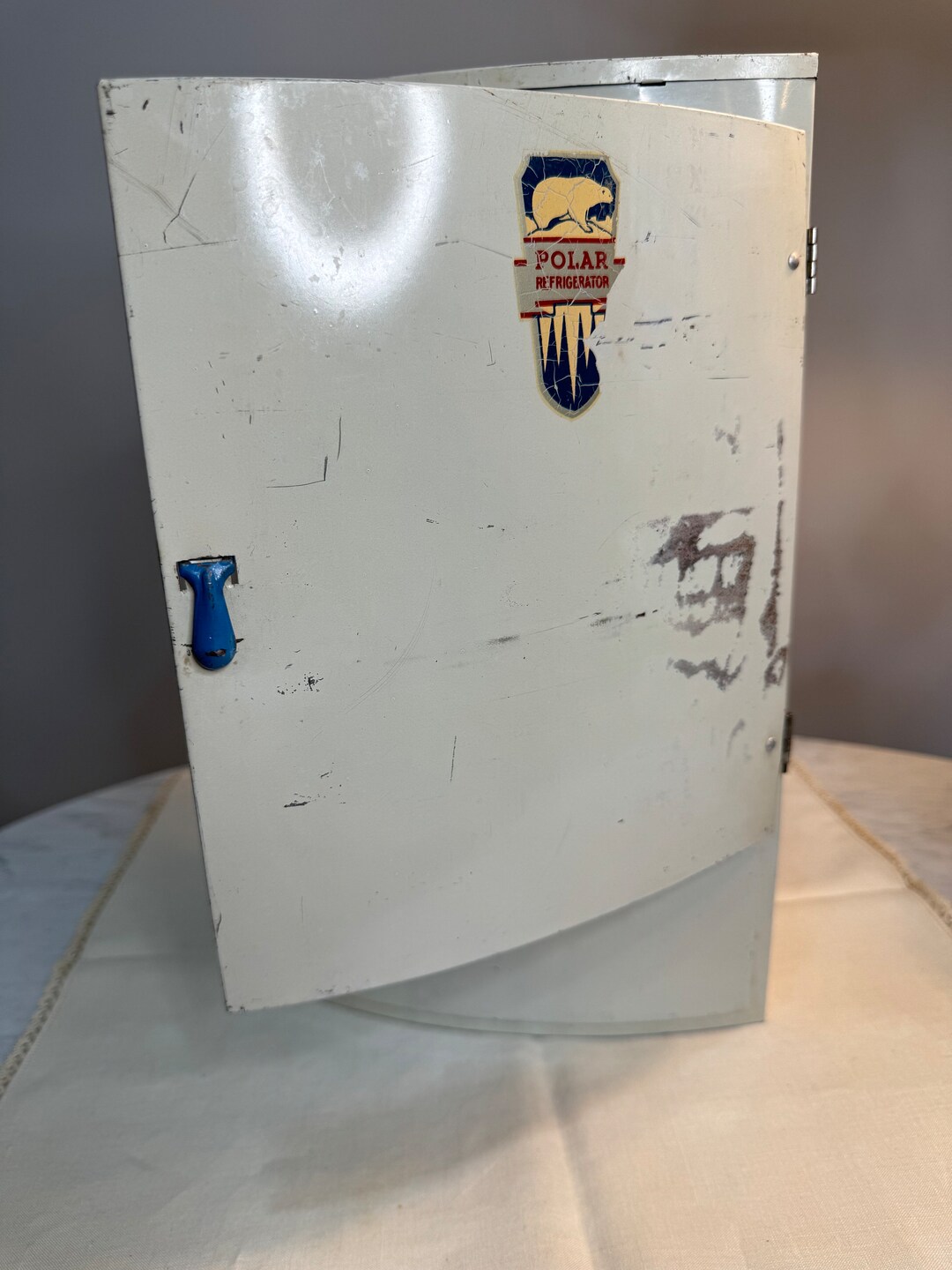 Vintage Tin Toy Wolverine Polar Ice Box Refrigerator With Ice Cube Tray ...
