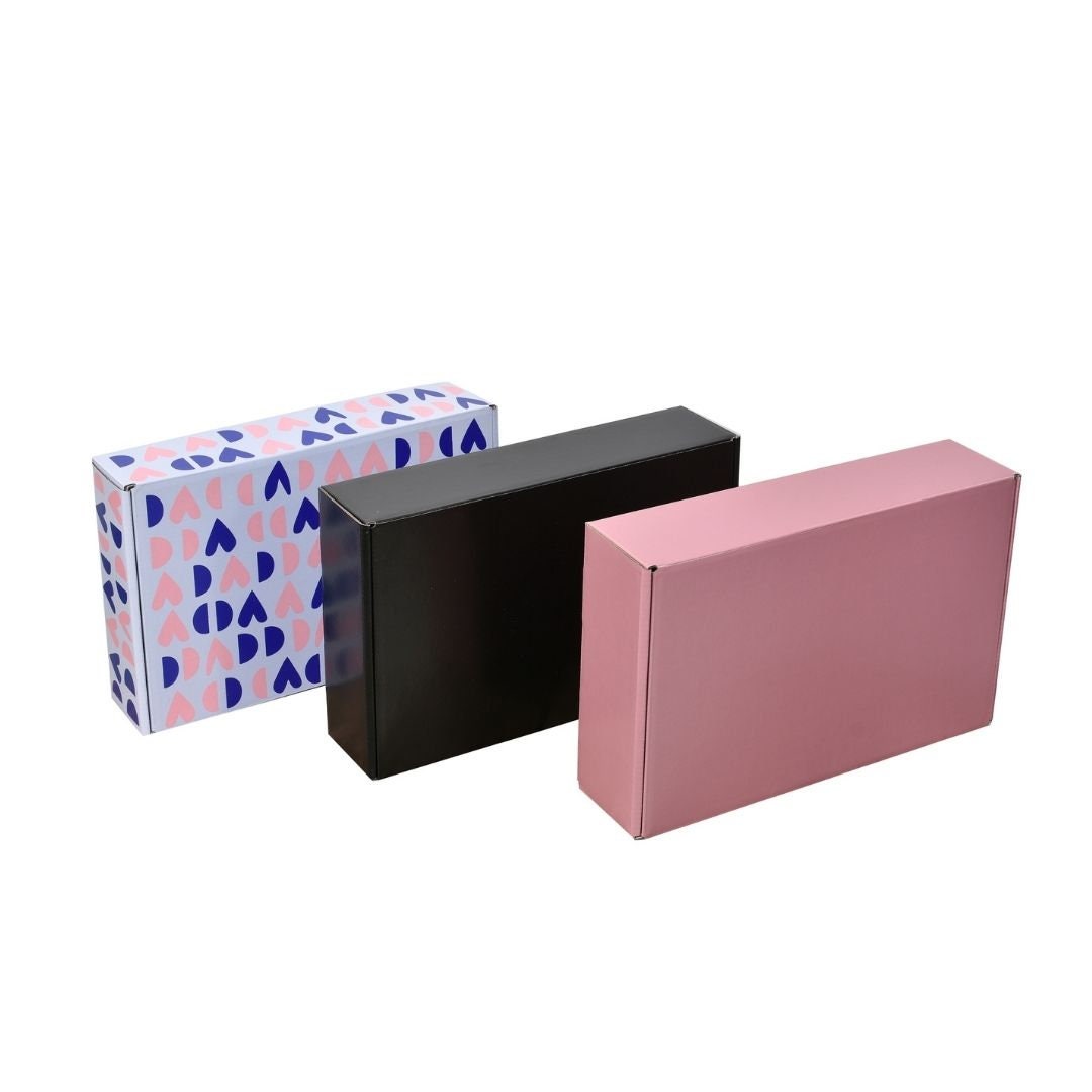 Gift Valentines Day Mailer Box With Cover, Folded Case, Gift Packaging ...