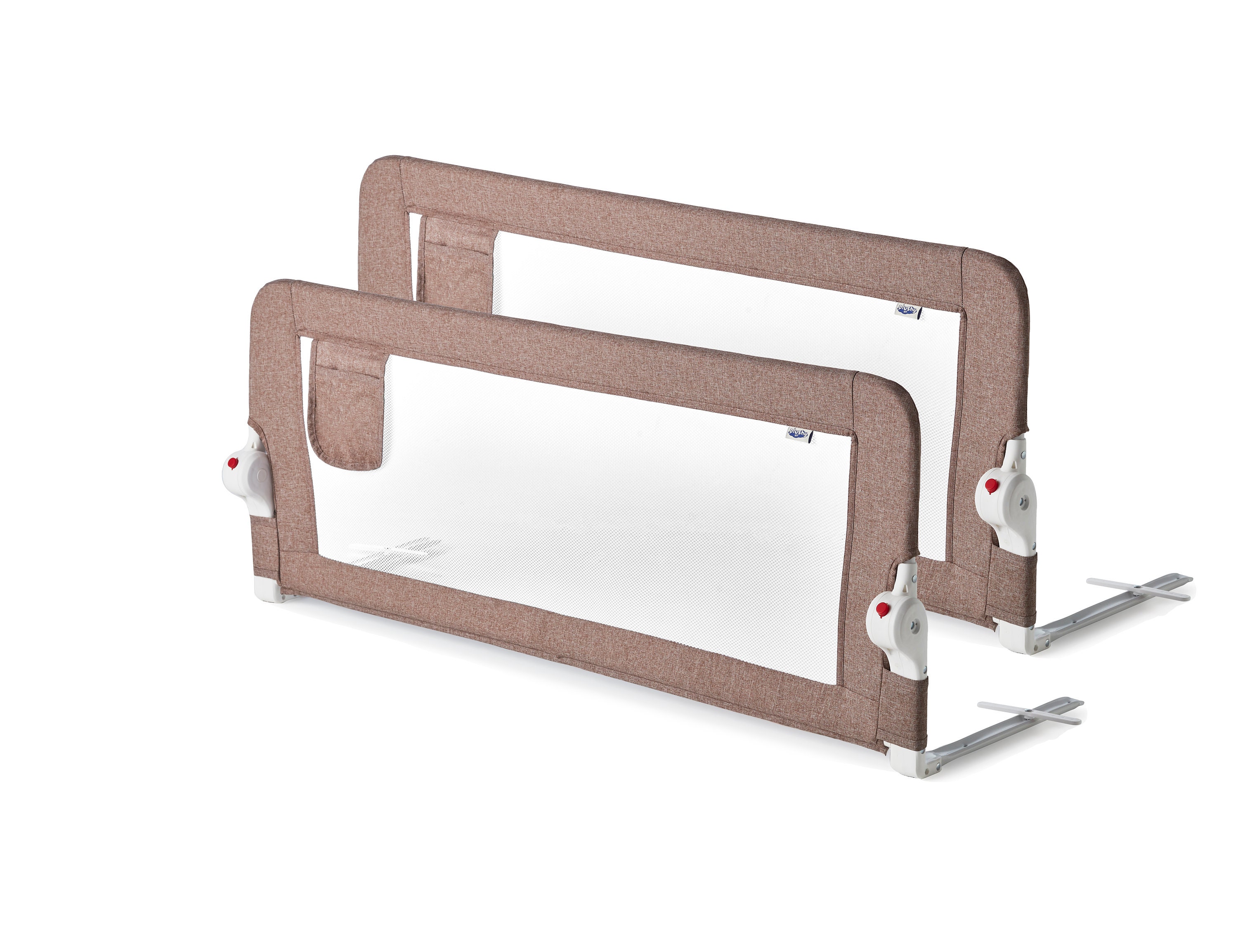 Plushy Kids 2 Pack Bed Rail for Toddlers, Foldable & Extra Long, Safety ...