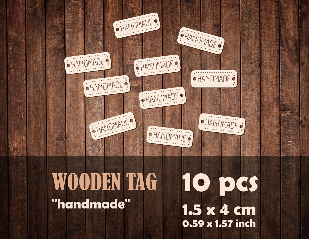 Wooden Tags handmade Wooden Tag Wooden Label Label Handmade Handcraft ...