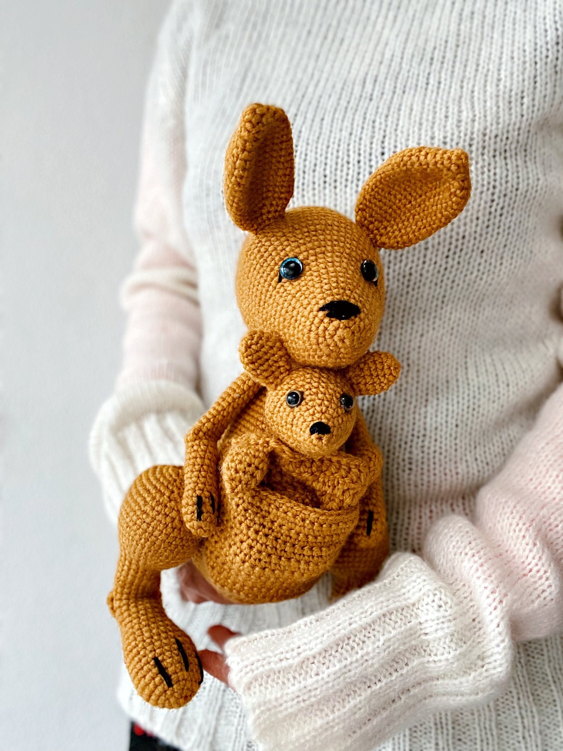 Kangaroo Crochet Pattern / Crochet Toys / Amigurumi Toys / Mum - Etsy