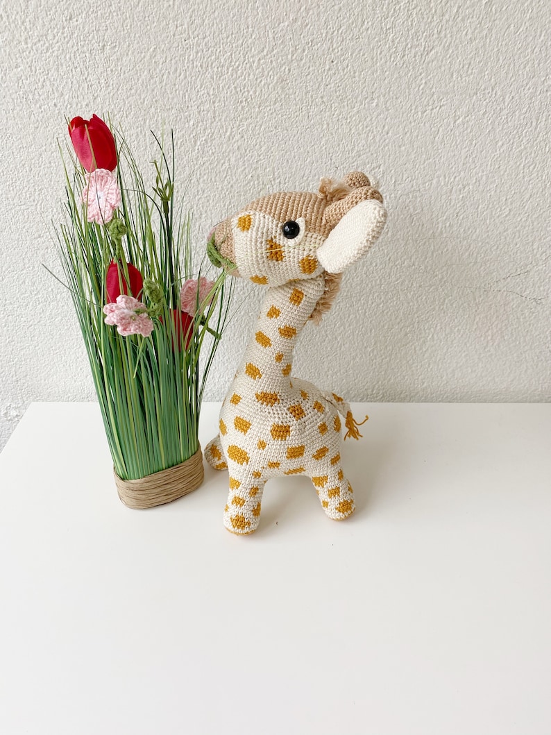 Amigurumi Häkelanleitung Giraffe, amigurumi giraffe,pdf, Häkelanleitung, gehäkelte Giraffe ...