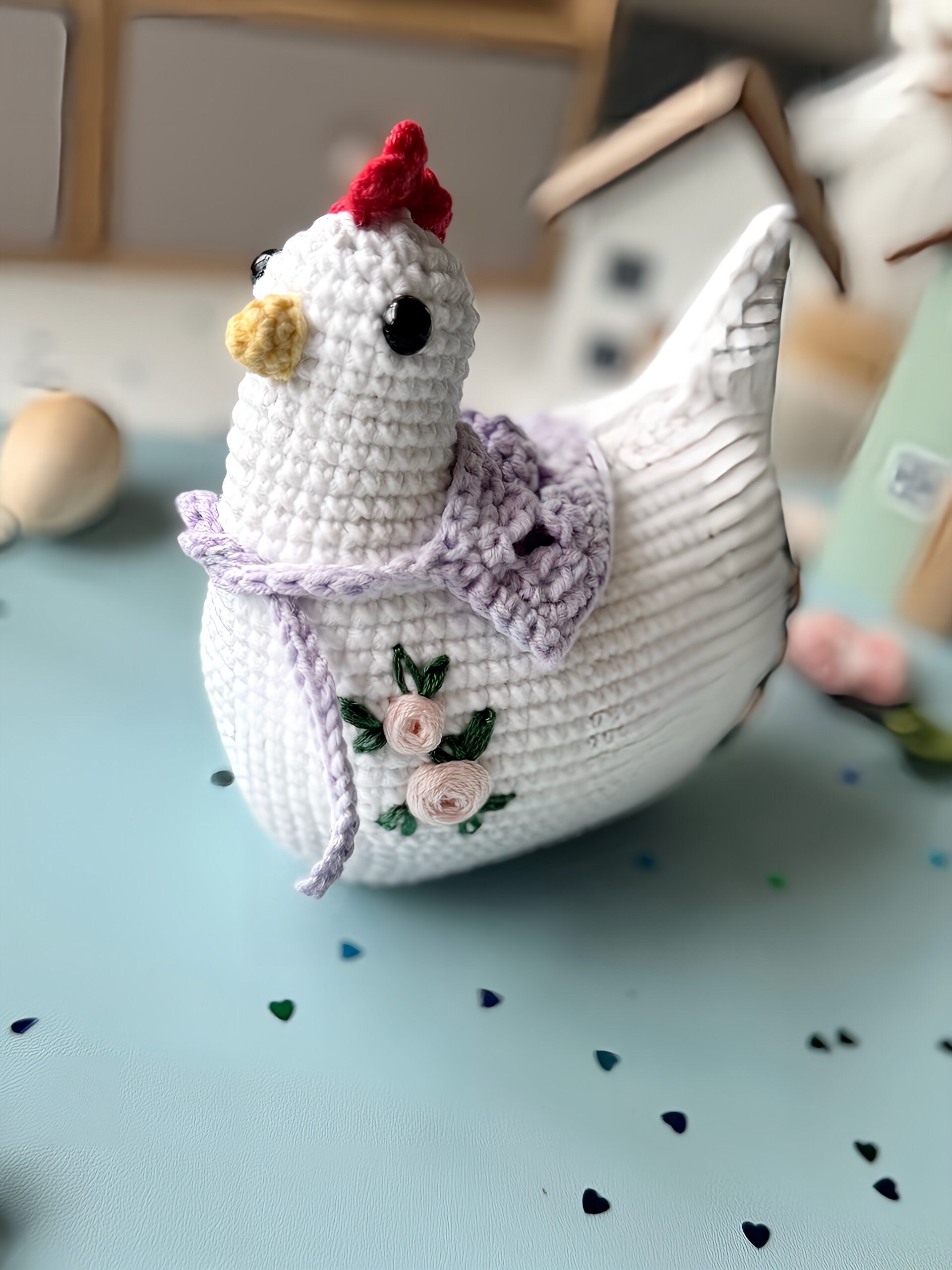 Crochet Chicken Pattern, Amigurumi Chicken Pattern, Easter Crochet, NO ...