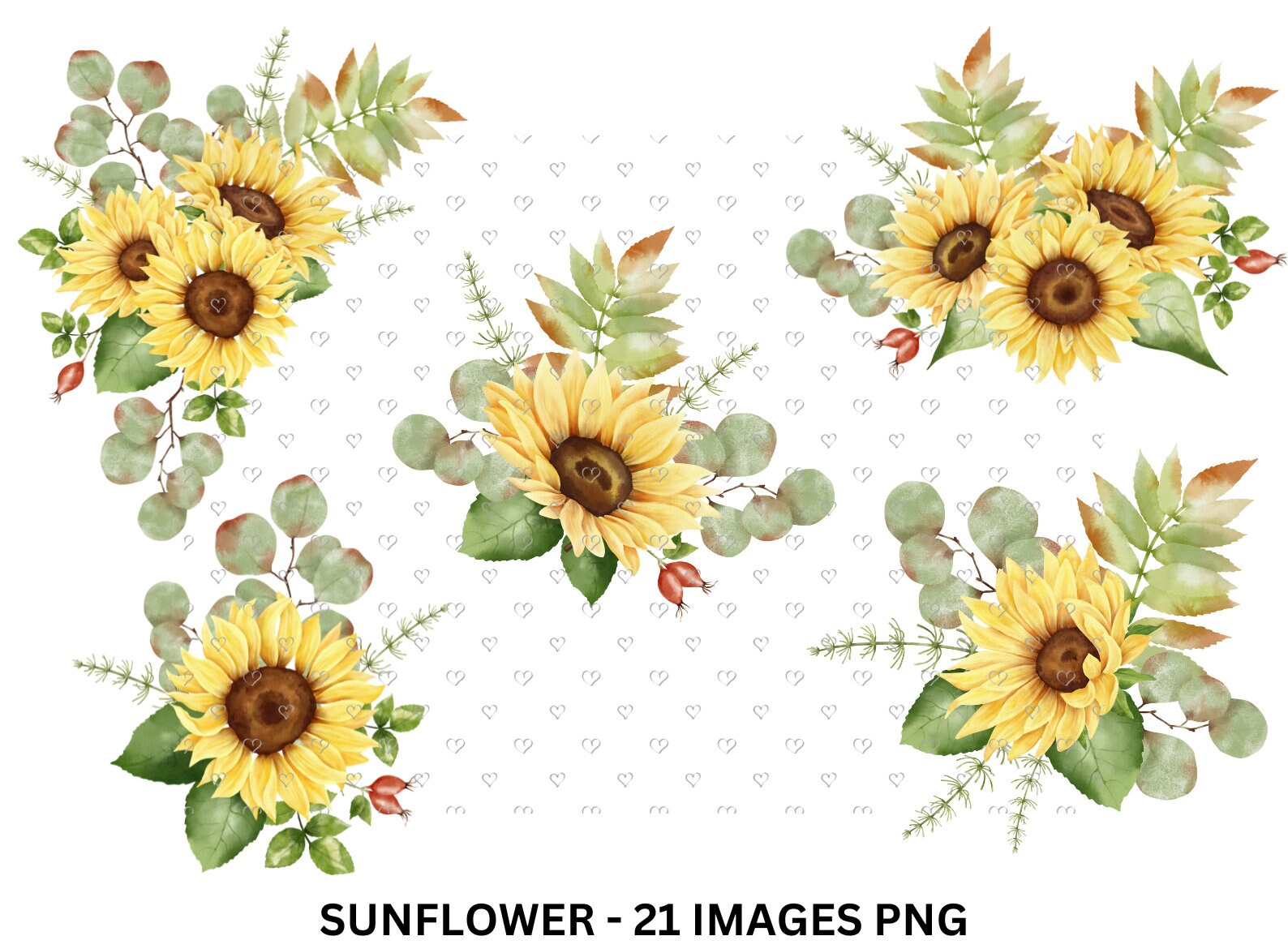 Sunflower Page Border