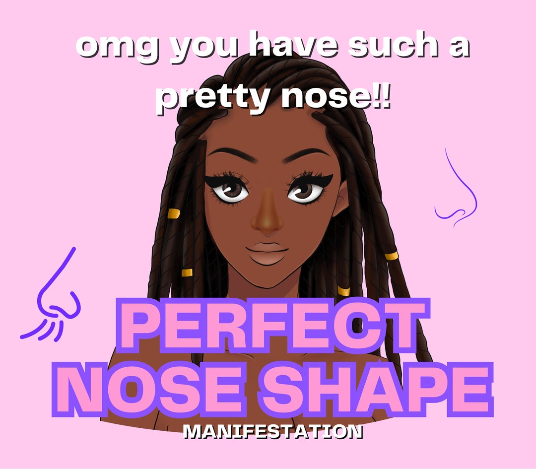 Perfect Nose Shape Manifestation Beauty Nose Symmetry - Etsy