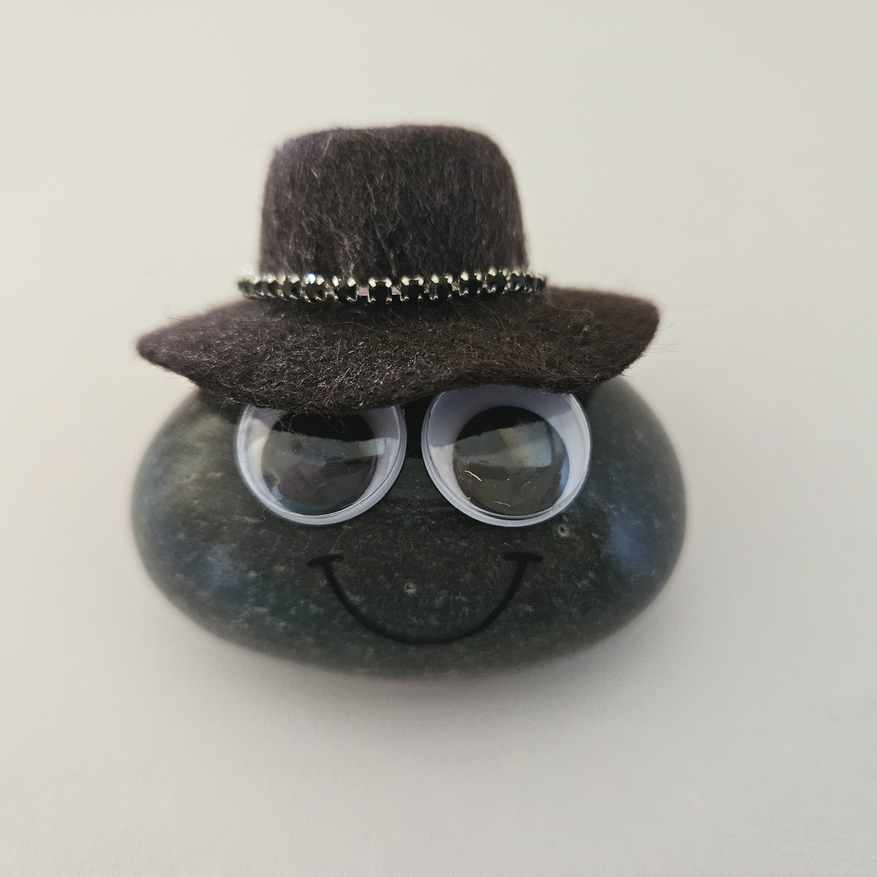 Unique Rock Friend: Cowboys Rock With Brown Hat - Funny Rock Pal ...