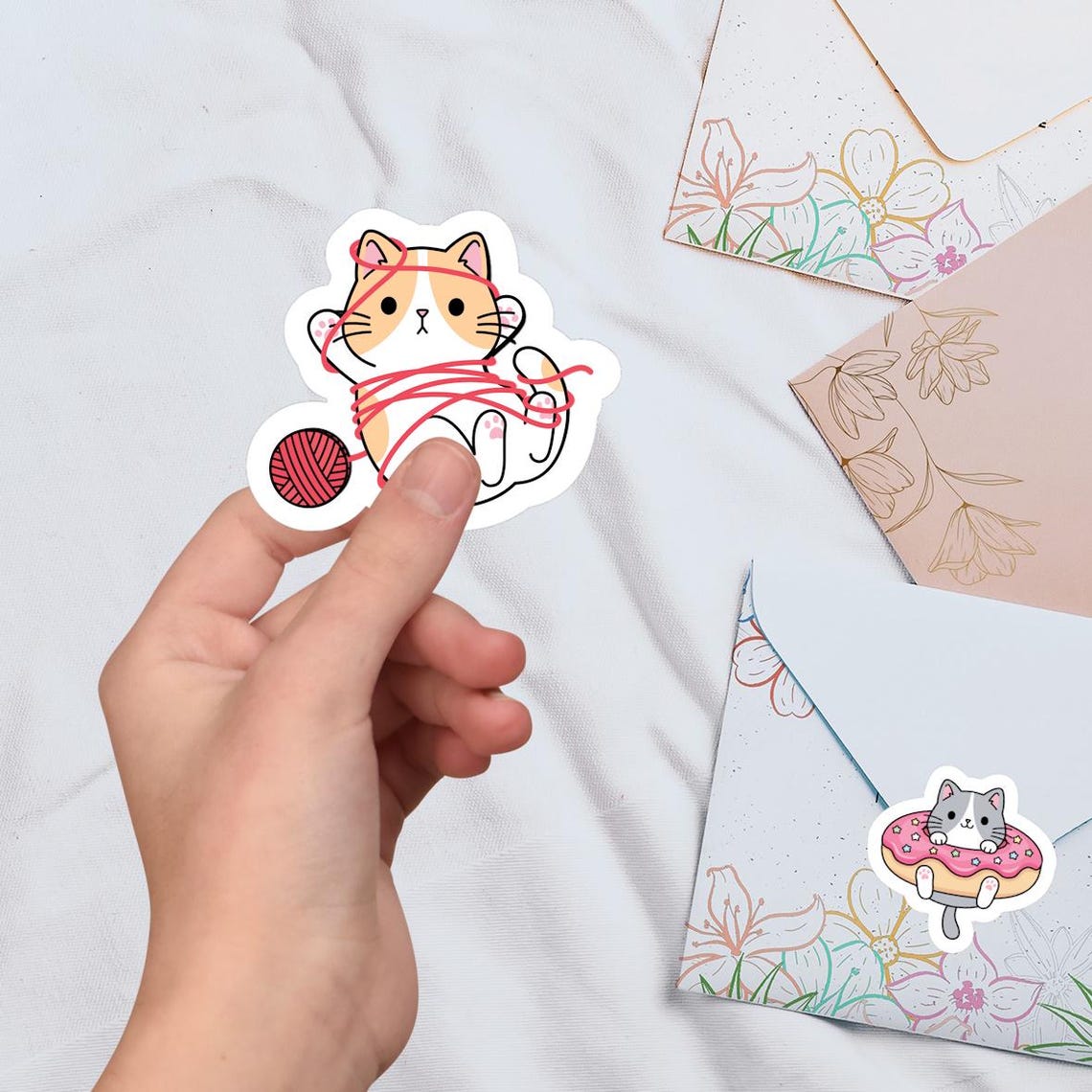 Funny Cats Vinyl Stickers Pack 15 Sticker Set Quality Vinyl Decals - Etsy