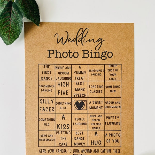 Foto bingo - Etsy Schweiz