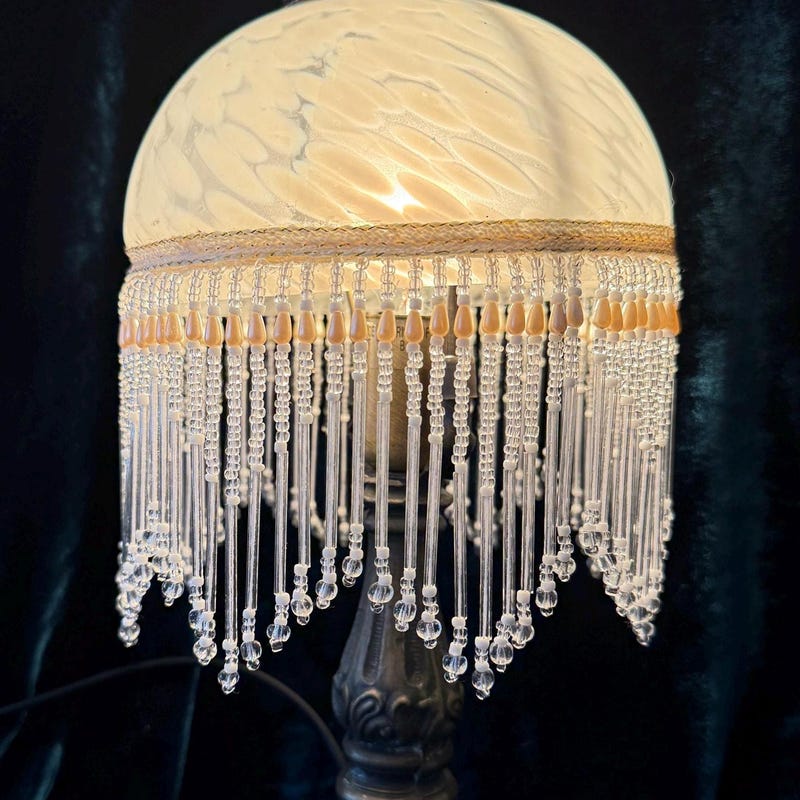 Beaded Lamp Shade - Etsy