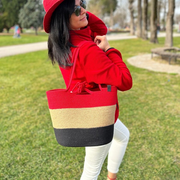 Straw Tote - Etsy