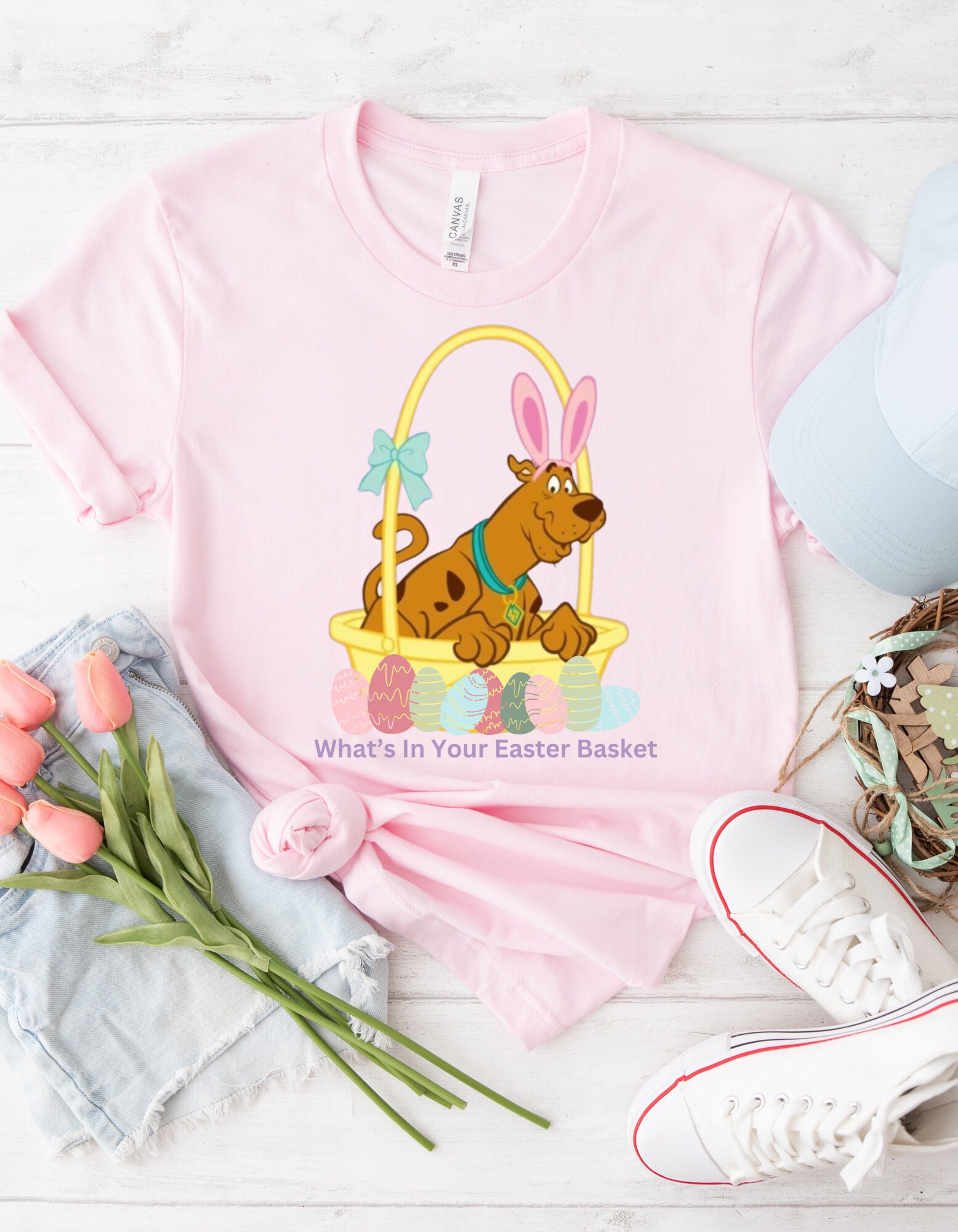 What's in Your Easter Basket Scooby Doo Shirt, Scooby Doo Easter Shirt ...