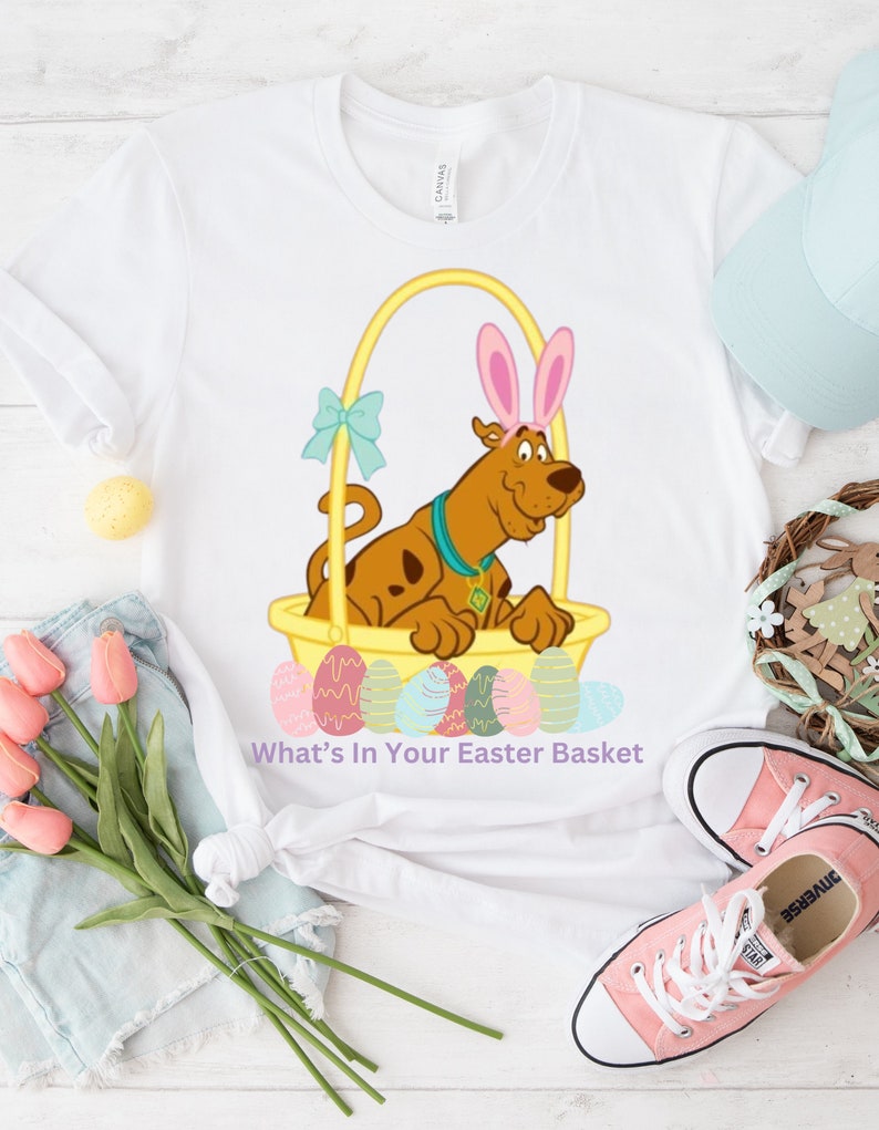What's in Your Easter Basket Scooby Doo Shirt, Scooby Doo Easter Shirt ...