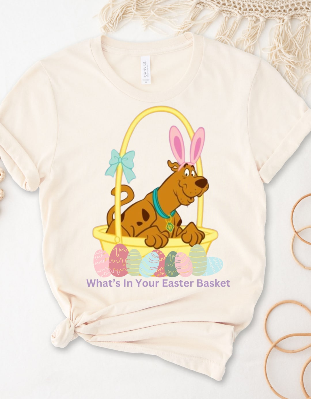 What's in Your Easter Basket Scooby Doo Shirt, Scooby Doo Easter Shirt ...