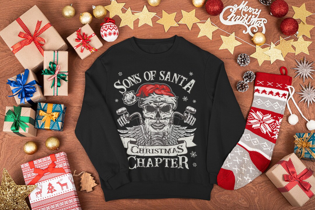 Sons of Santa Christmas Sweatshirt Sons of Anarchy Christmas - Etsy