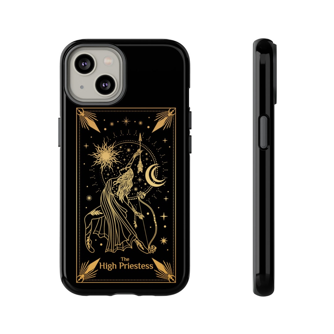 The High Priestess Tarot Card Phone Case, Mystical Phone Case ...