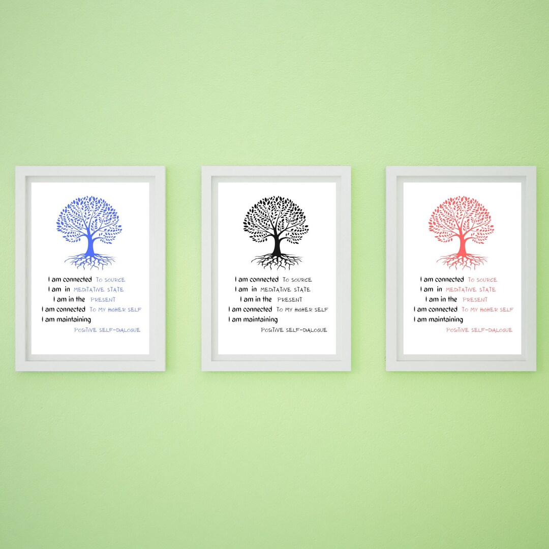 I Am Connected to Source, Self Awareness Positive Affirmation ...