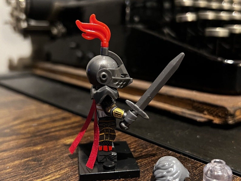 Custom Lego Crusader Templar Knight Minifigure Medieval Castle - Etsy