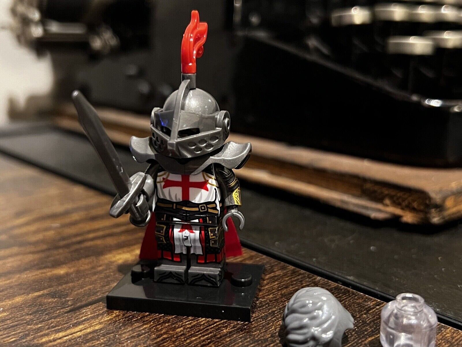 Custom Lego Crusader Templar Knight Minifigure Medieval Castle - Etsy