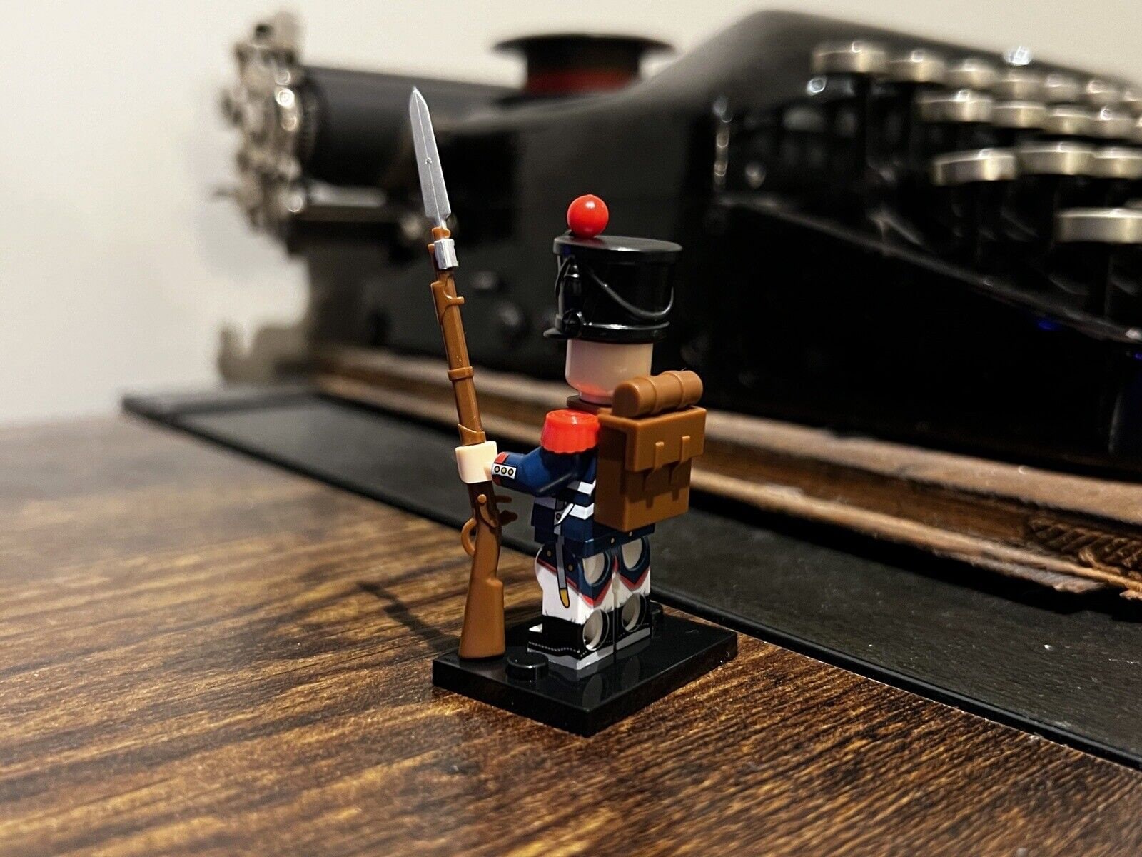 Custom Lego Napoleonic Soldiers French British Fusiliers, Old Guard ...