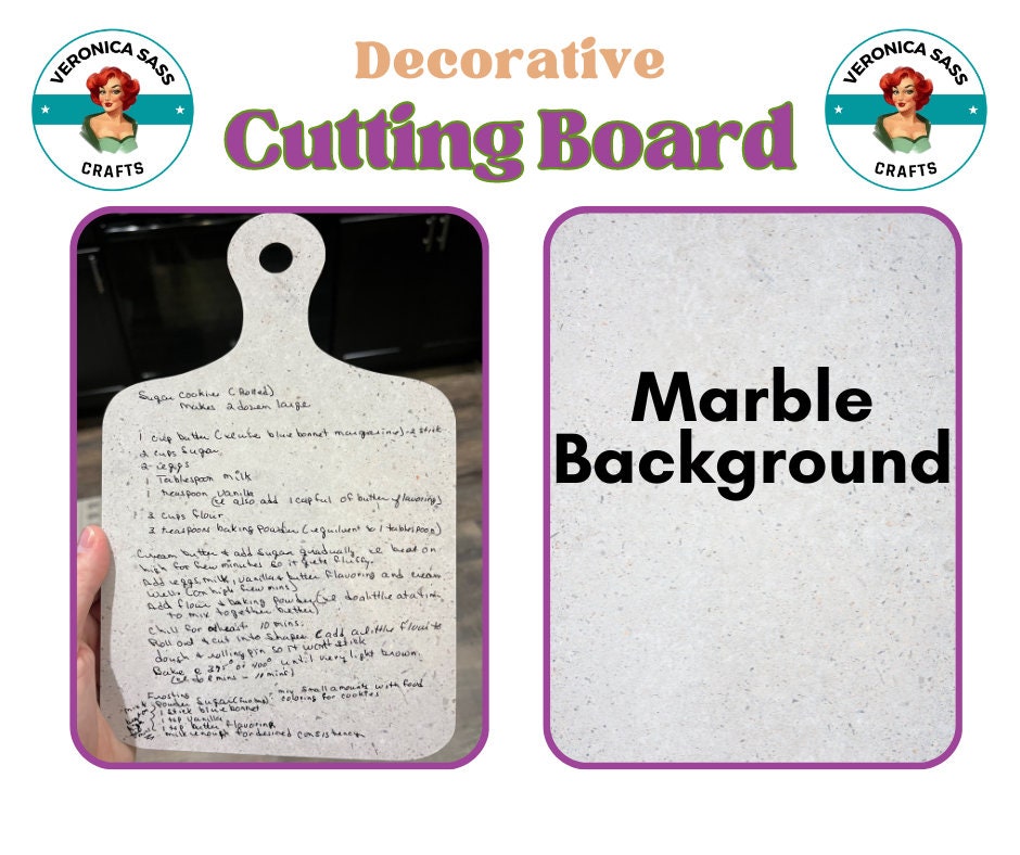 Custom Handwritten Recipe Cutting Board: Grandma's Recipe Display - Etsy