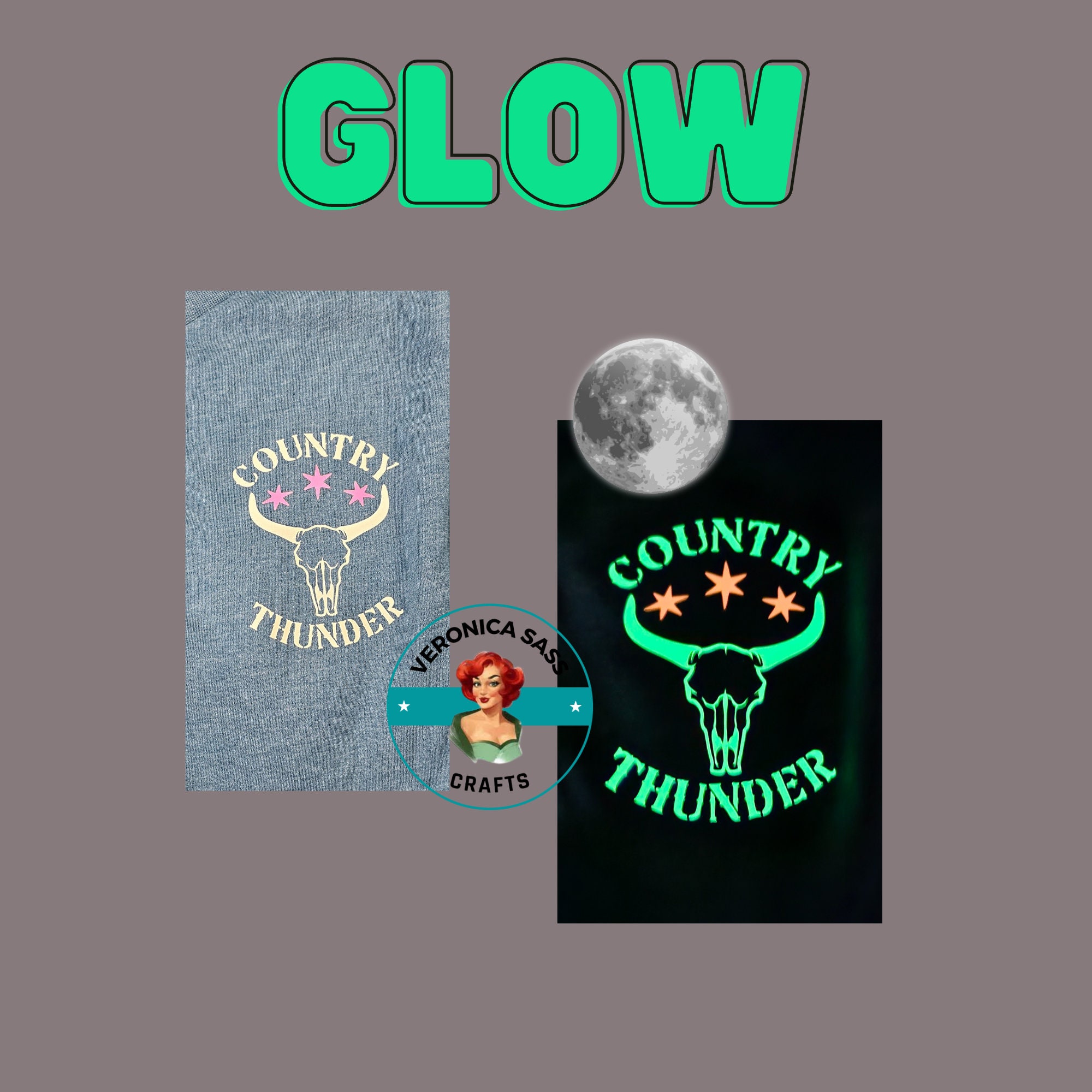 Neon Glow Shirt, Custom Glow Shirt, Personalized Glow in the Dark ...
