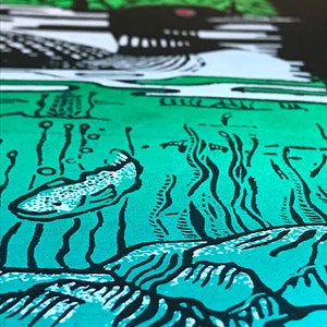Loon Poster Screenprint - Etsy