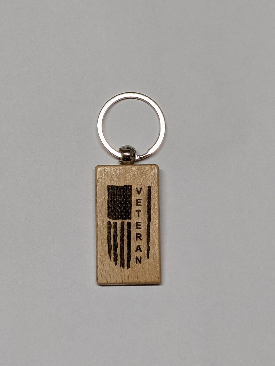 Veteran Flag Keychain - Etsy